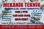 Mekanik Teknik Kombi Servisi (İstanbul, Esenyurt, İncirtepe Mah., 255. Sok., 16), beyaz eşya servisleri  İstanbul'dan