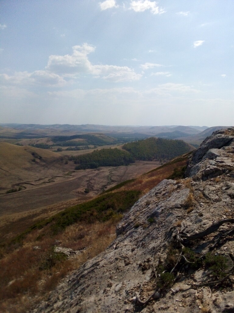 Dağ zirvesi Mountain peak, Başkurdistan, foto