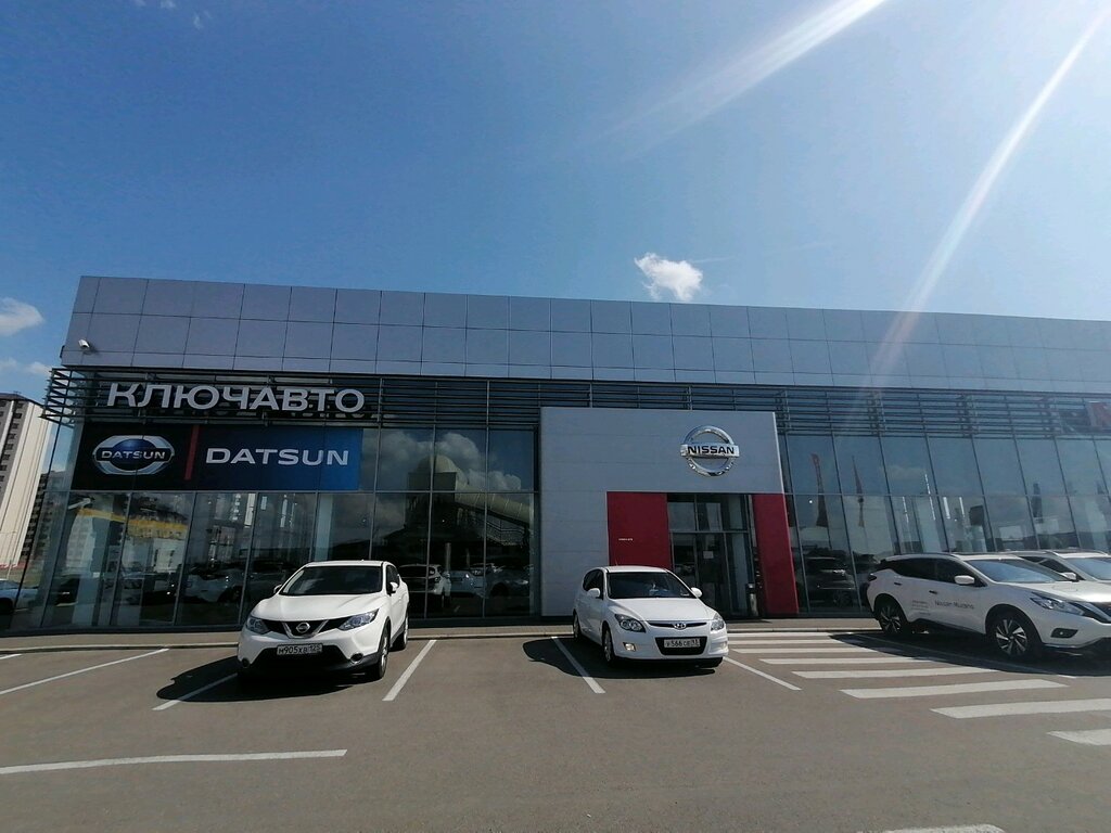 Otomobil servisi Avtosalon Datsun Klyuchavto Krasnodar Mega, Adıge Cumhuriyeti, foto