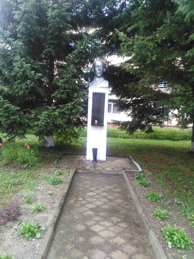Anıt, heykel Бюст Д.М. Карбышева, Svobodniy, foto