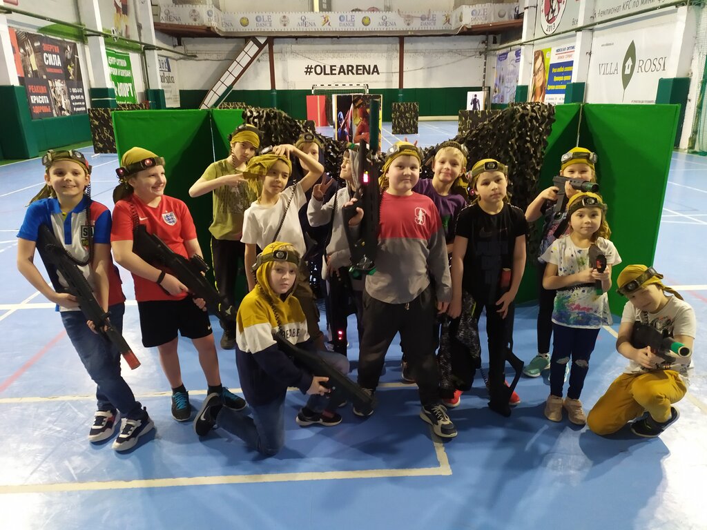 Lazer paintball Laser Wars, Saint‑Petersburg, foto