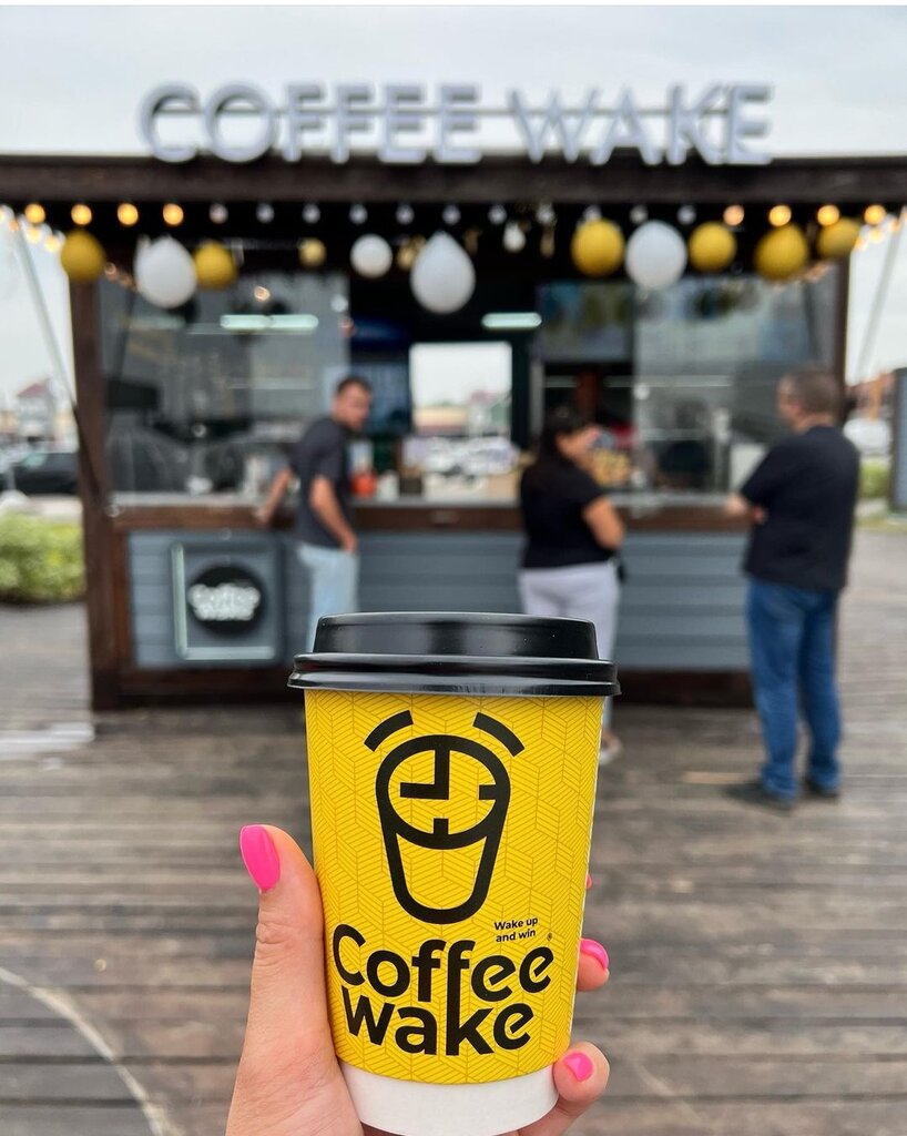 Kahve dükkanları Coffee Wake, Moskova ve Moskovskaya oblastı, foto