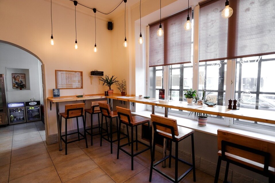 Restoran Kafedra Vkusa kafe, Saint‑Petersburg, foto
