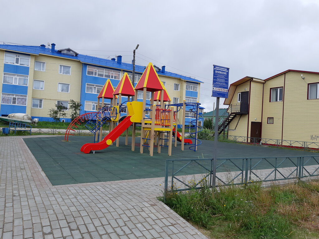 Oyun alanı Playground, Nenets özerk okrugu, foto