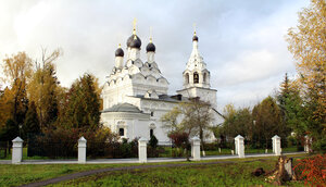 Sergiya Radonezhskogo v Komyagino Church (Moscow Region, Pshkinskiy Urban District, selo Komyagino), ortodoks kiliseleri  Moskova ve Moskovskaya oblastından
