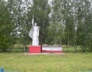 Обелиск землякам, павшим в годы Великой Отечтсвенной войны (Udmurtian Republic, Seltinskiy rayon, derevnya Yugdon), anıt, heykel  Udmurtiya'dan