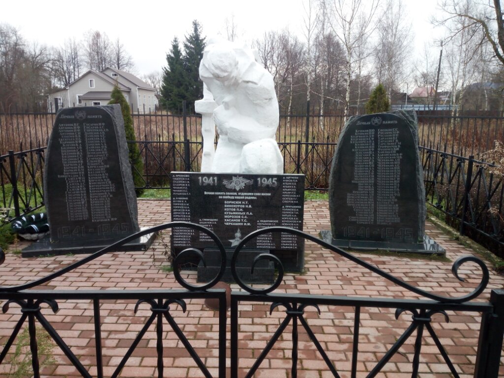 Anıt, heykel Воинское захоронение № 8-29, Moskova ve Moskovskaya oblastı, foto