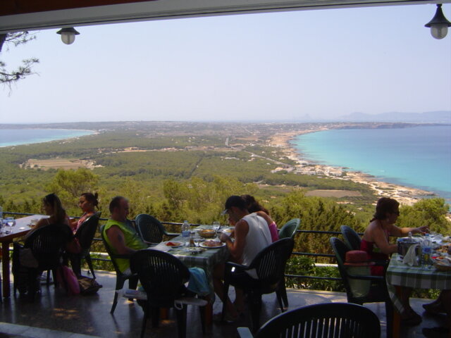 Restoran Restaurante El Mirador, Formentera, foto