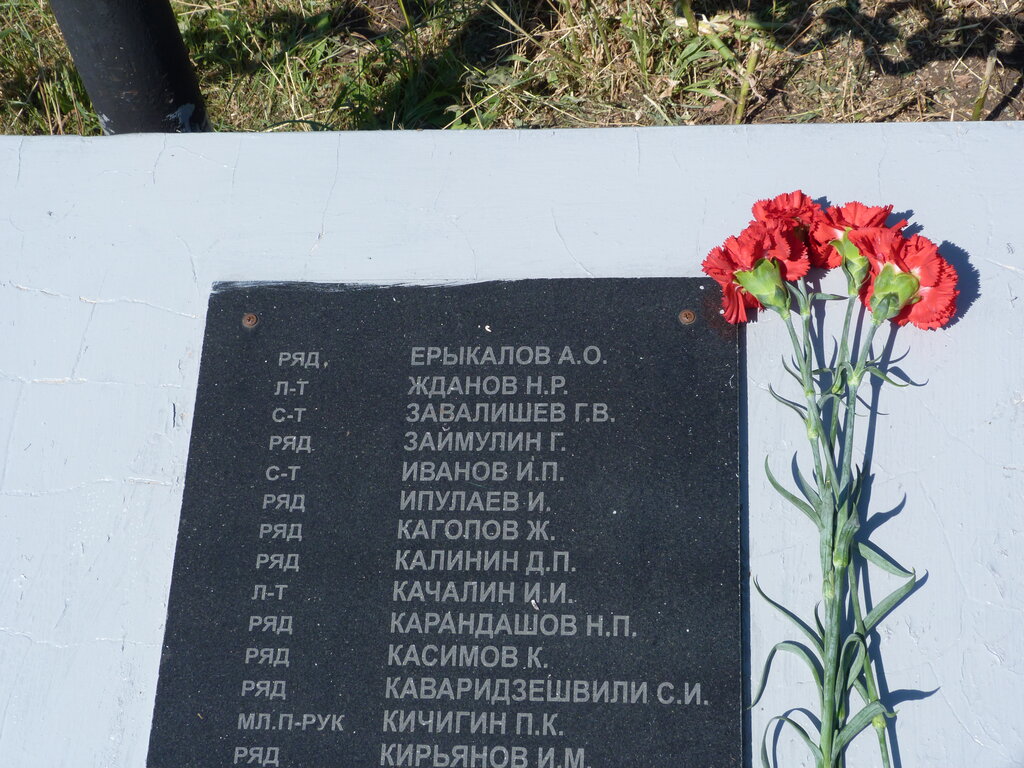 Anıt, heykel Братская могила № 214, Voronej, foto