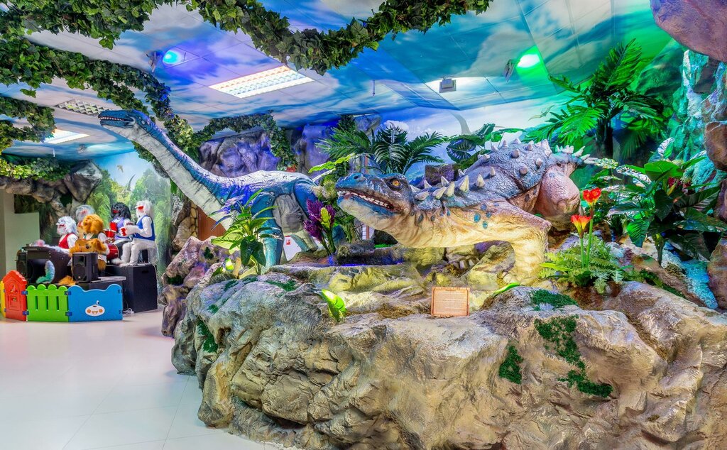 Eğlence merkezleri Dinozavriya, Minsk, foto