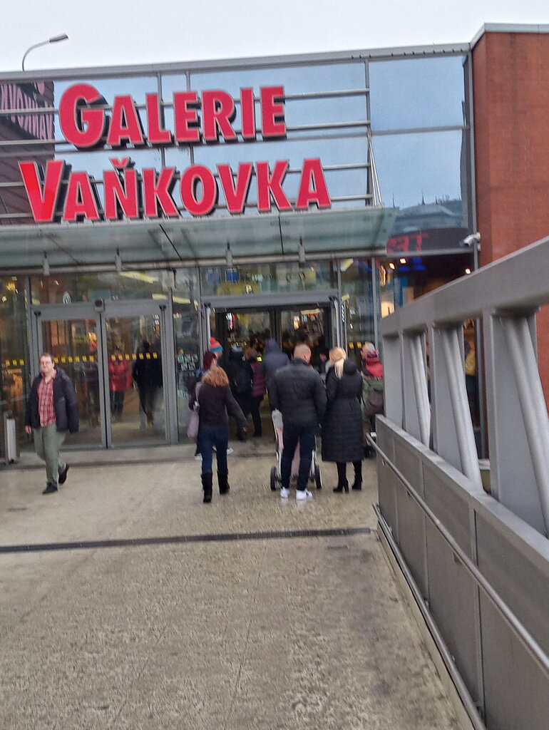 Alışveriş merkezleri Galerie Vaňkovka, Brno, foto