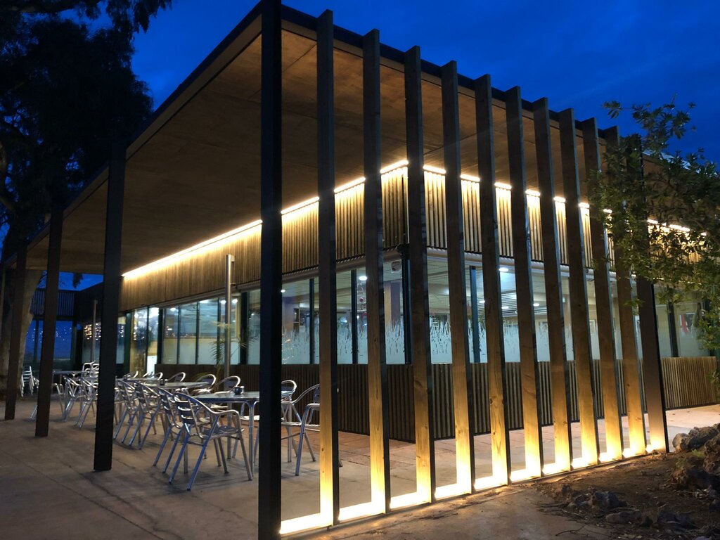 Restoran Restaurant L'estany-casa De Fusta, Katalonya, foto