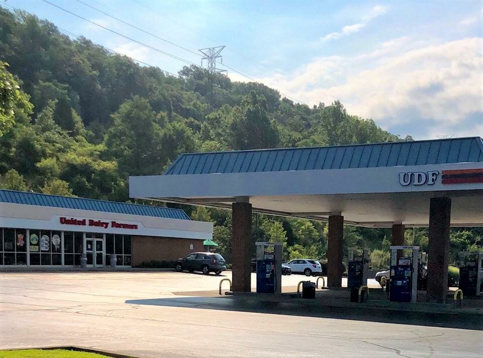 Kahve dükkanları United Dairy Farmers, Kentucky, foto