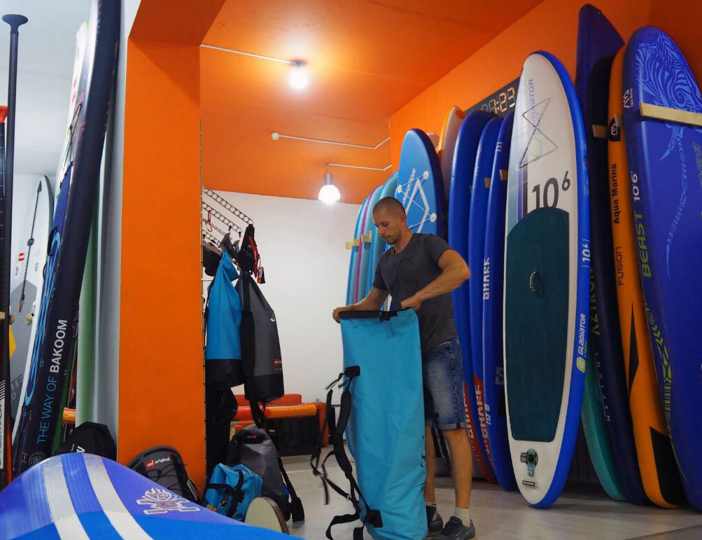 Fitness ve spor ekipmanı firmaları Sup Board, Saint‑Petersburg, foto