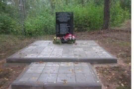 Anıt, heykel Братская могила, Pskovskaya oblastı, foto