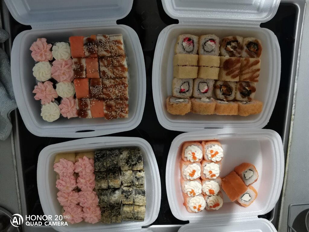 Hazır yemek teslim servisleri Кензо-суши, Divnogorsk, foto