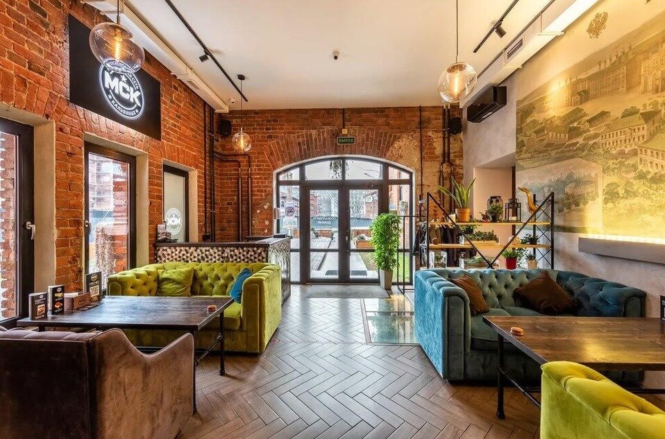 Kafe Lounge-cafe Msk, Moskova, foto