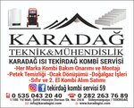 Karadağ Isı Tekirdağ Kombi Servisi (Tekirdağ, Süleymanpaşa, 100. Yıl Mah., Şehit Hüseyin Dursun Sok., 24B), isıtma sistemleri ve ekipmanları  Süleymanpaşa'dan