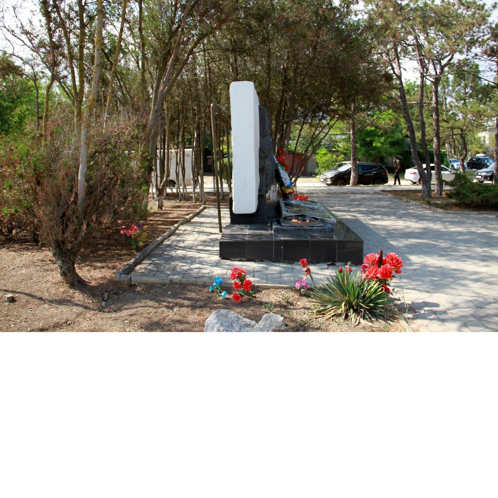 Anıt, heykel Вечный огонь, Kırım Cumhuriyeti, foto