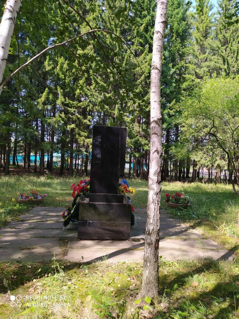 Anıt, heykel Павшим в годы Великой Отечественной войны, Omskaya oblastı, foto