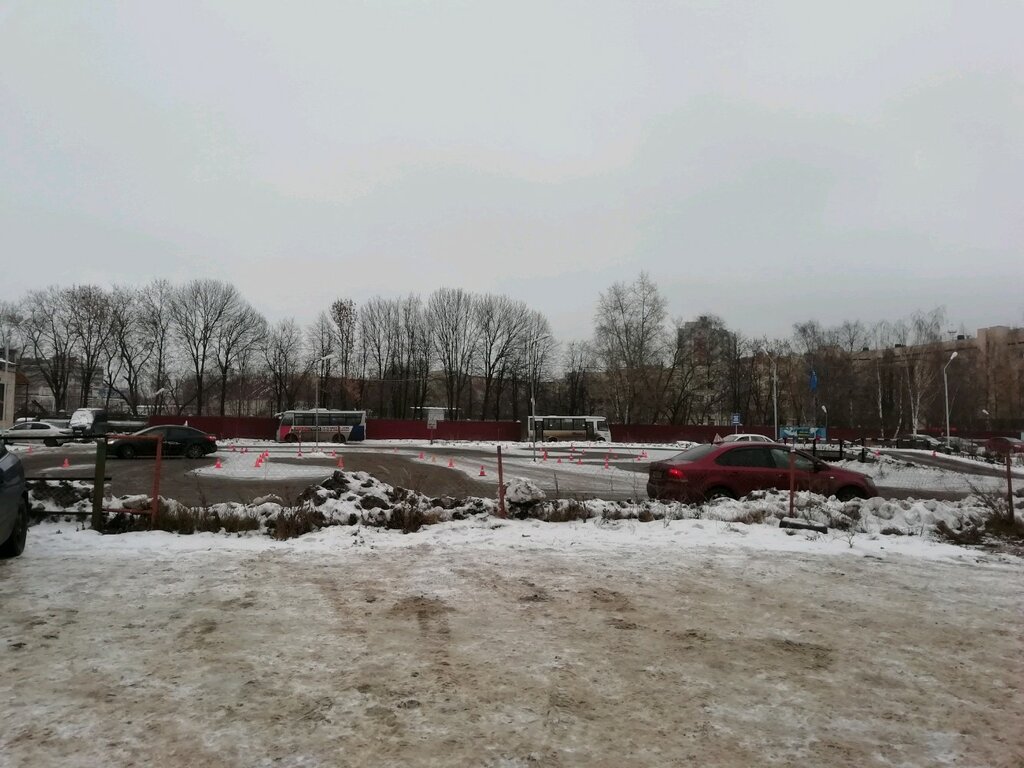 Ehliyet sınav alanı Площадка для вождения, İvanovo, foto