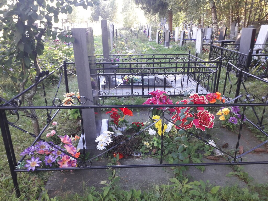 Ünlü kişilerin mezarları П.В. Шаронов, Vladimirskaya oblastı, foto