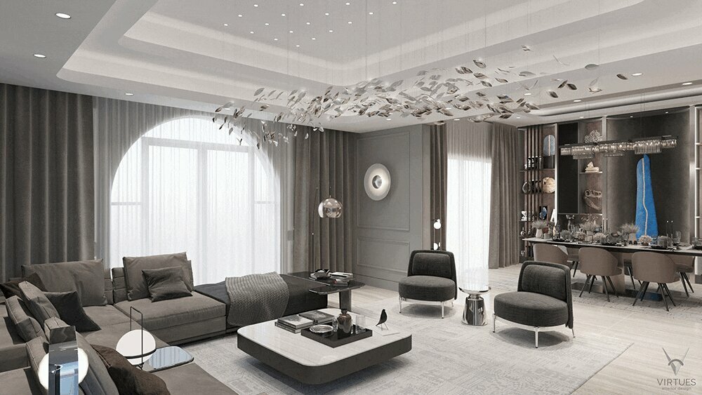 i̇ç mimarlık firmaları Virtues Interior Design, Dubai, foto