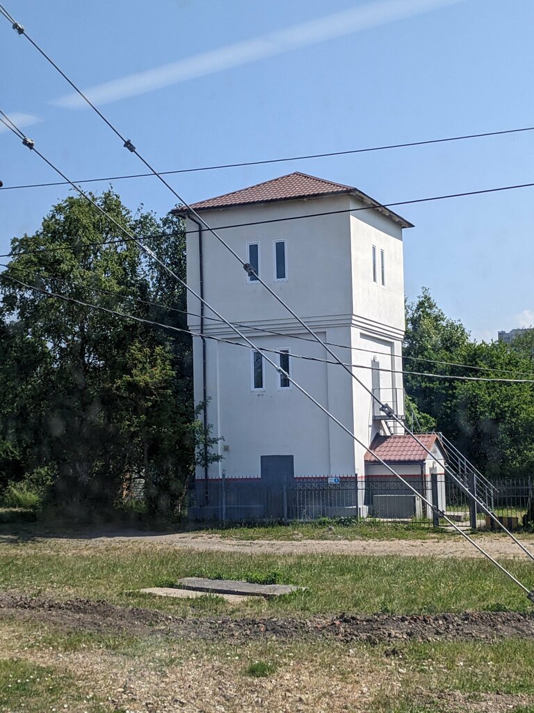 Turistik yerler Cranz railway water tower, Zelenogradsk, foto
