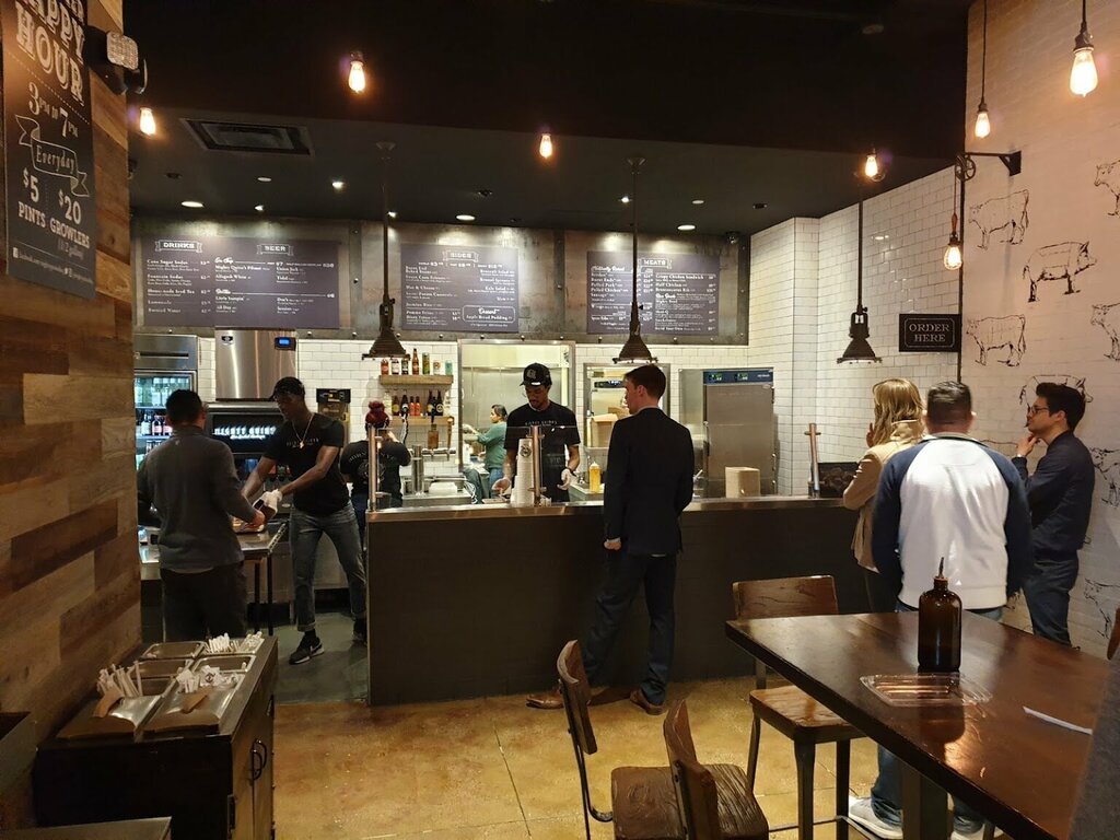 Restoran Mighty Quinns, Dubai, foto