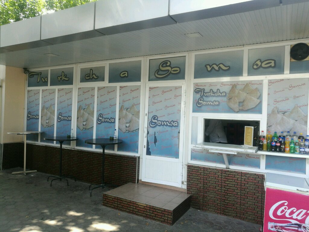 Fast food Turkcha somsa, Taşkent, foto