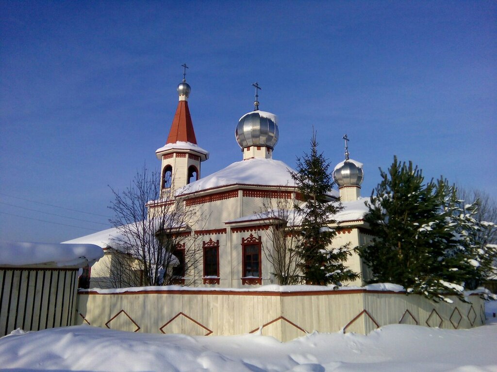 Ortodoks kiliseleri Church of the Nativity of John the Baptist, Sverdlovskaya oblastı, foto