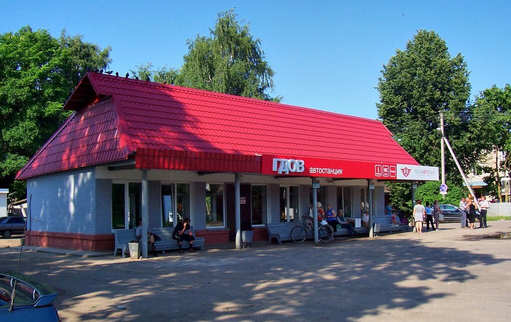 Otogarlar Avtostantsiya Gdov, Pskovavtotrans, Gdov, foto