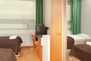 Forenom Hostel Oulu Rautatie (Pohjois-Pohjanmaa, Oulu, Rautatienkatu, 9), otel  Oulu'dan