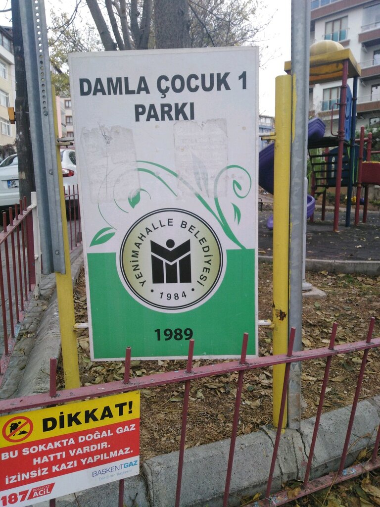 Parklar ve ormanlar Damla Çocuk 1 Parkı, Ankara, foto