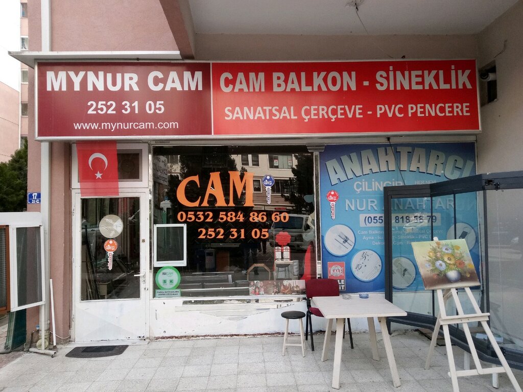 Cam balkon hizmetleri MYNur Cam Balkon & Pvc Pencere, Ankara, foto