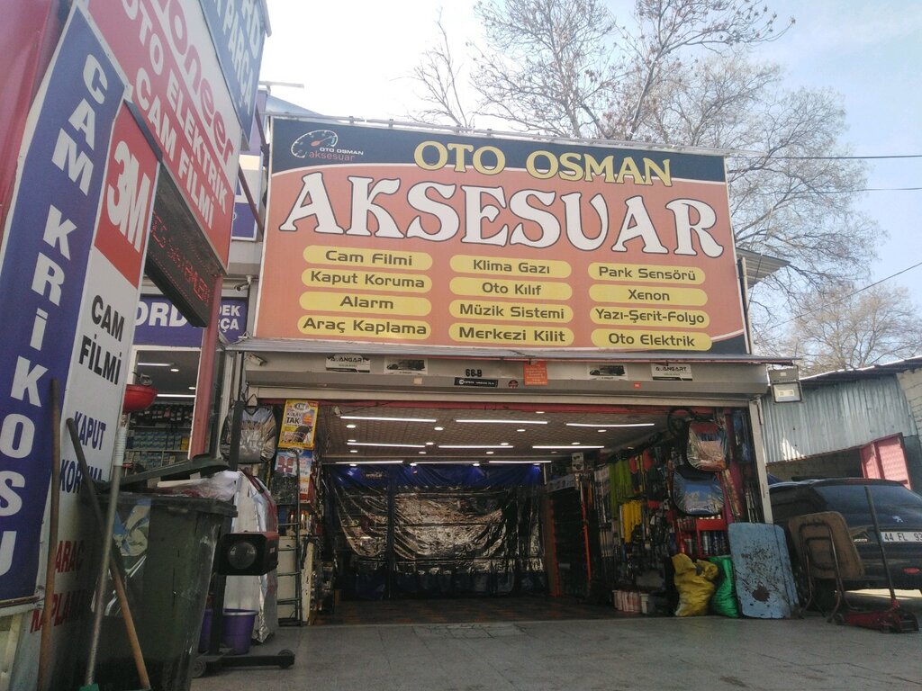 Oto aksesuarları Osman Oto Aksesuar, Ankara, foto