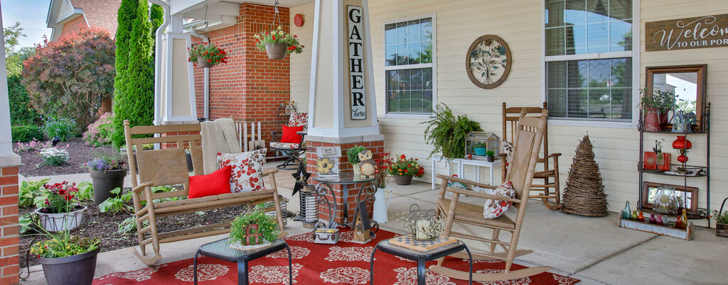 Huzurevi, bakımevi Bickford of Lafayette, İndiana Eyaleti, foto
