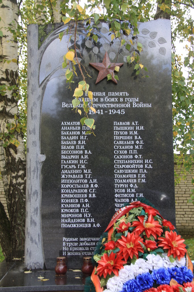 Anıt, heykel Мемориальный комплекс Памятник неизвестному солдату, Odintsovo, foto