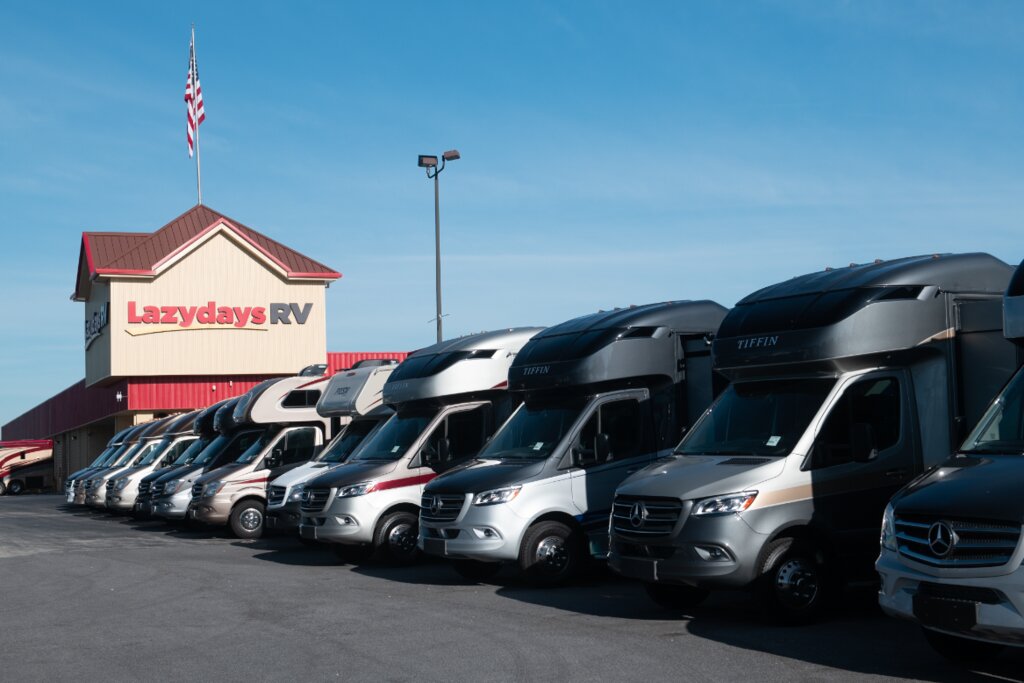 Karavan Lazydays Rv of Knoxville, Tennessee Eyaleti, foto