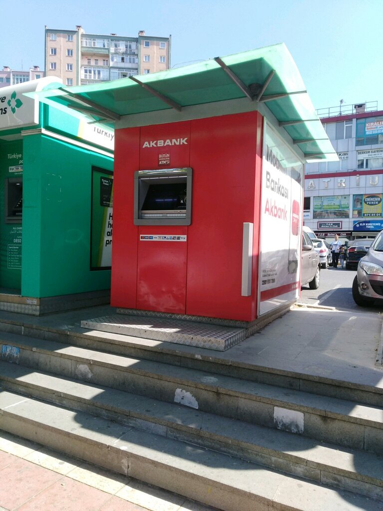 ATM'ler Akbank ATM, İstanbul, foto