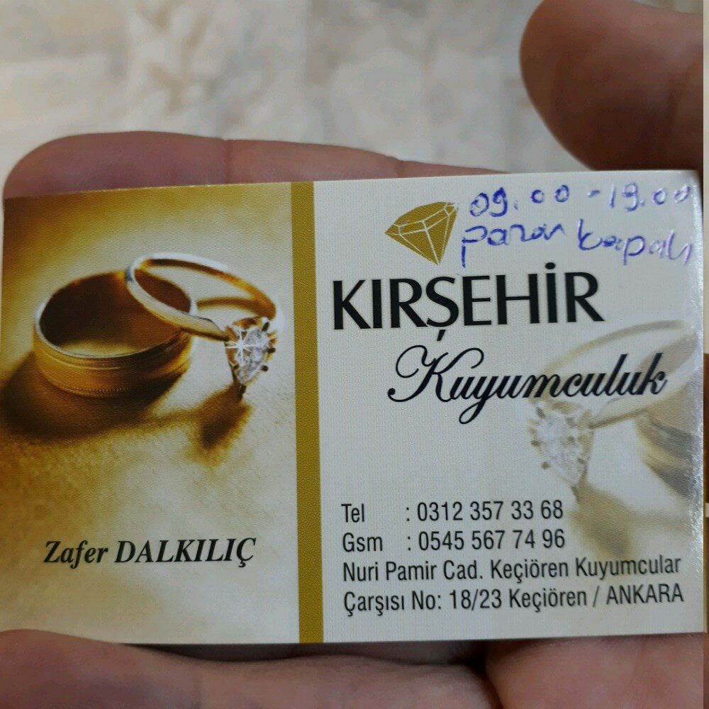 Kuyumcular Kırşehir Kuyumculuk, Ankara, foto