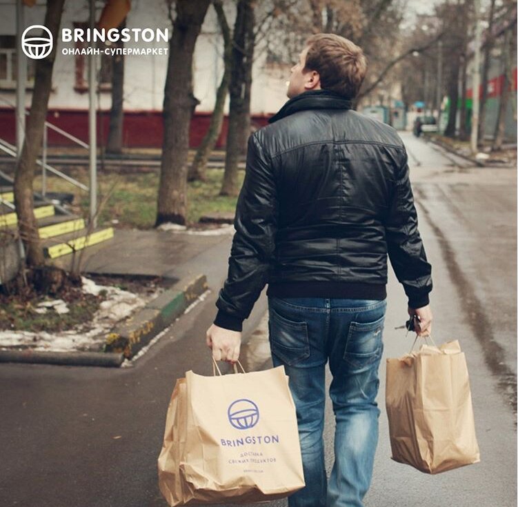 Ürün teslimatı Bringston, Moskova, foto