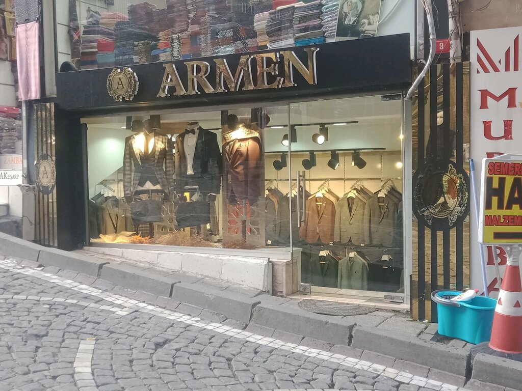 Giyim pazarı Armen Giyim, İstanbul, foto