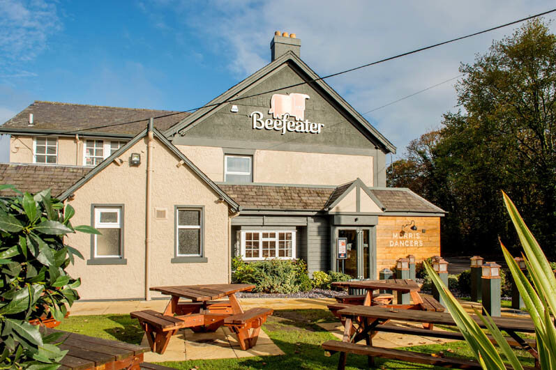 Restoran Morris Dancers Beefeater, İngiltere, foto