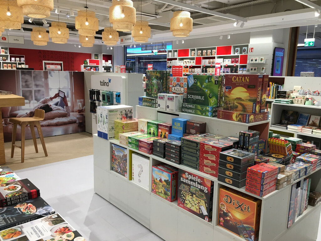 Kitap mağazaları Hugendubel, Münih, foto