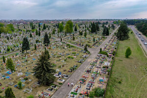 Mohilki Ploska (Brest, garadskija mogilki Ploska), mezarlıklar  Brest'ten