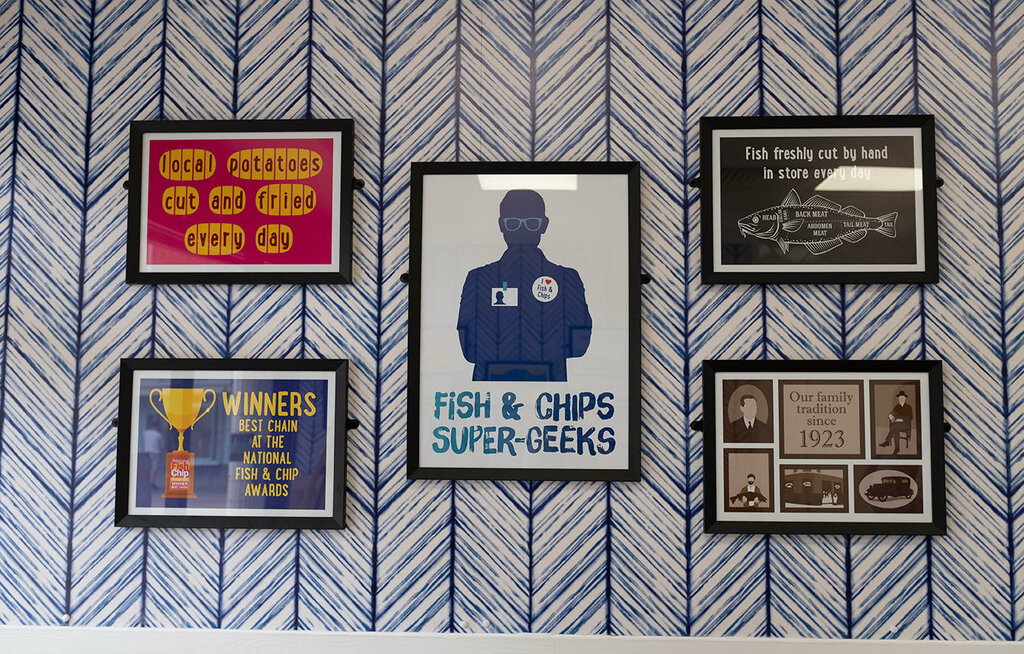 Fast food Fishnchickn The Stow, İngiltere, foto