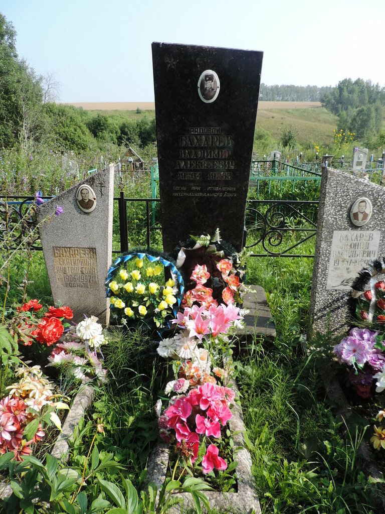 Anıt, heykel Могила рядового В.А. Бахарева, Orlovskaya oblastı, foto