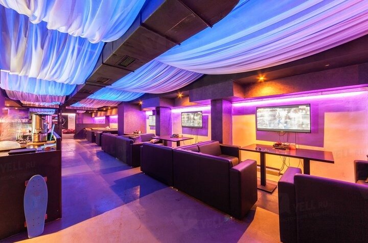 Nargile kafeler Blow lounge bar, Moskova, foto