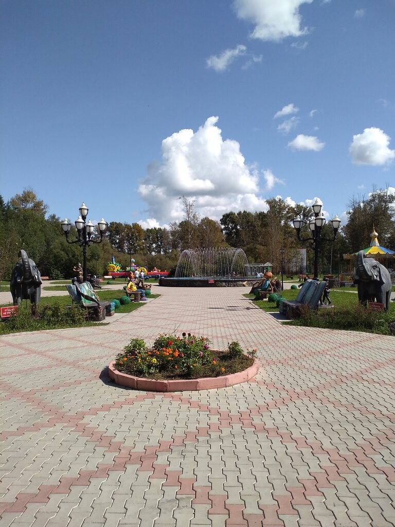 Kültür ve eğlence parkları Парк развлечений, Amursk Bölgesi, foto